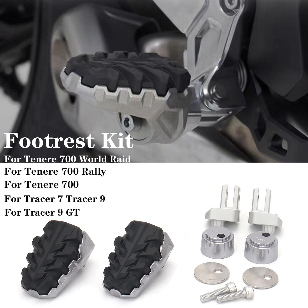 Jual Motorcycle Foot Pegs FootRest Footpegs For Yamaha Tenere700 Tenere ...