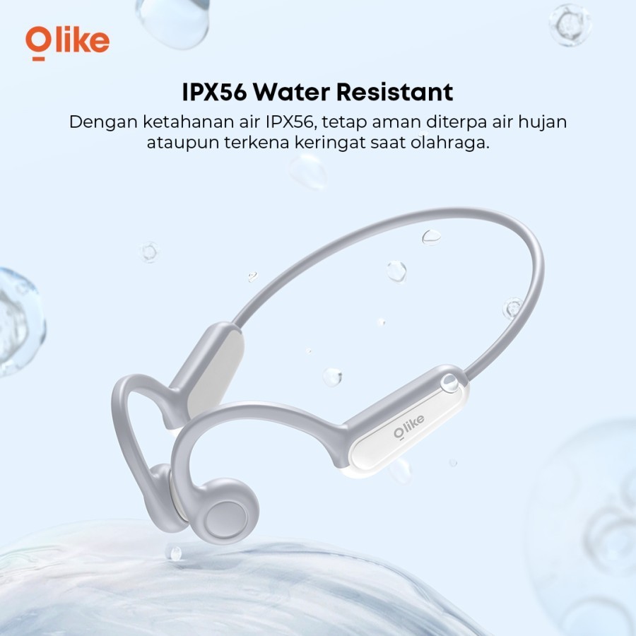 Jual Nafiri - Olike EBC01-MP3 Wireless Bluetooth 5.3 Headset Earphone ...