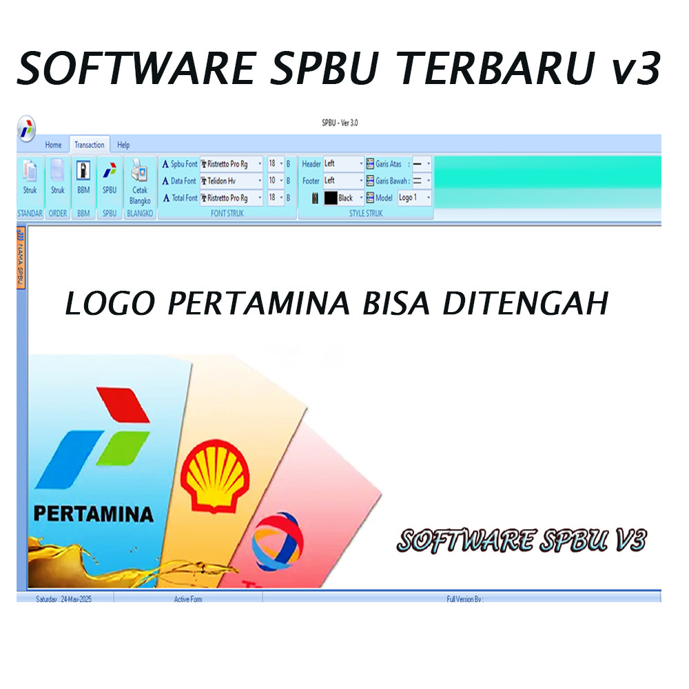 Jual Software Aplikasi SPBU V3 Terbaru Nota Struk | Shopee Indonesia