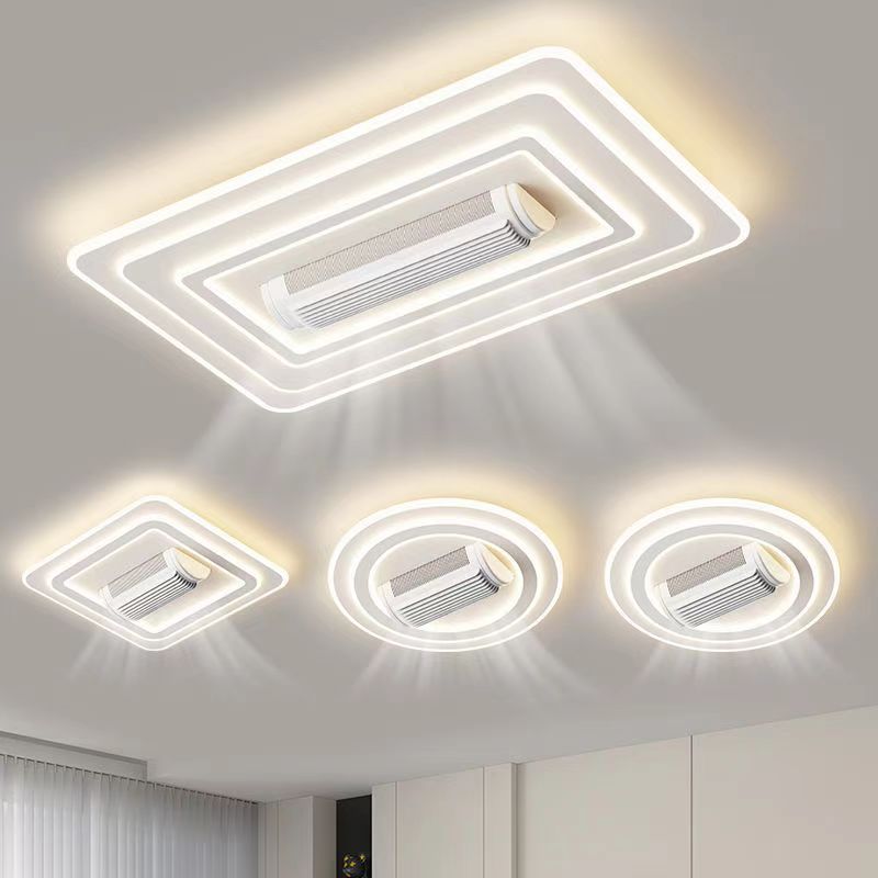 Jual Invisible bladeless fan ceiling light LED ceiling fan light remote ...