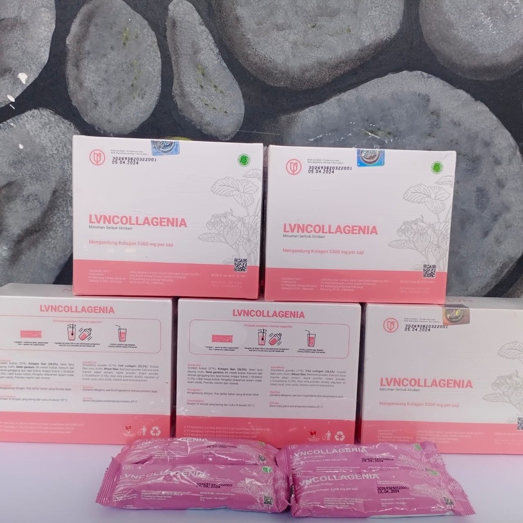 Jual [5 sachet] Lvn collagenia original 100% bpom | Shopee Indonesia