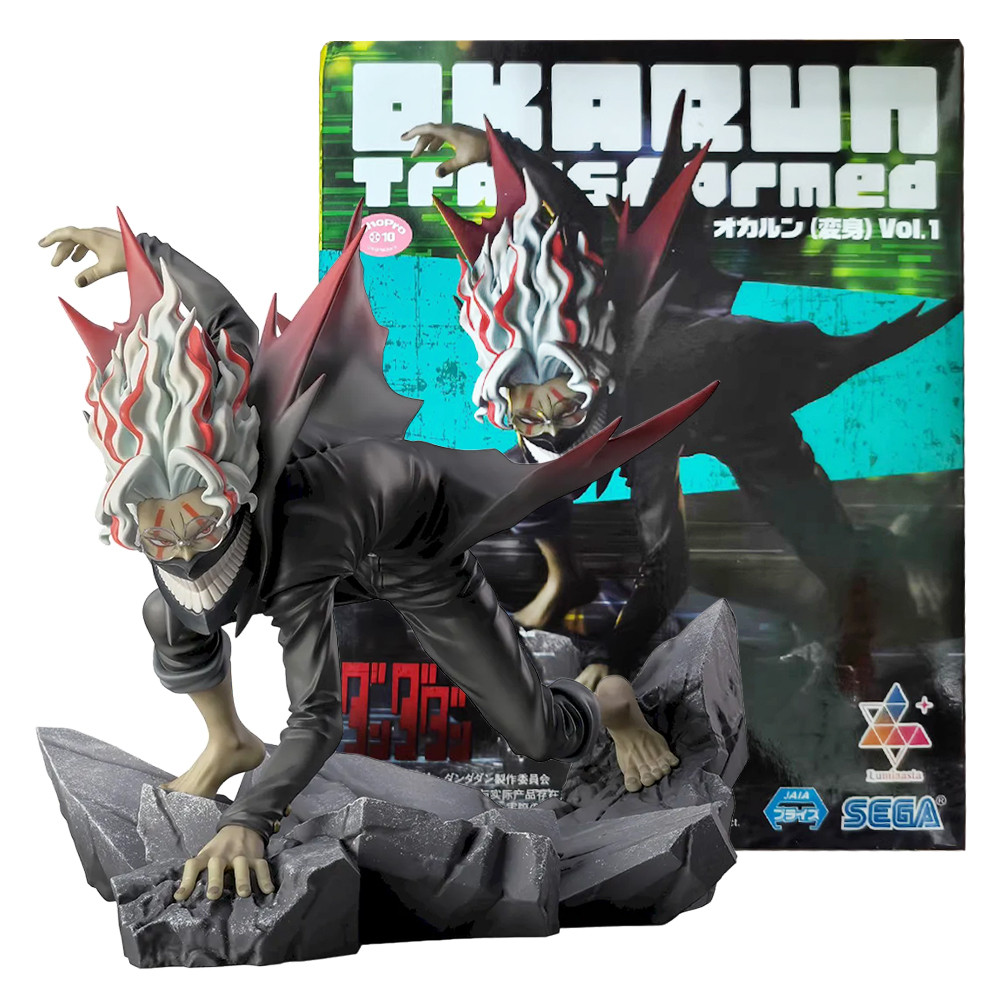 Jual 12CM Anime Dandadan Takakura Ken Figure Transformation form Stand ...