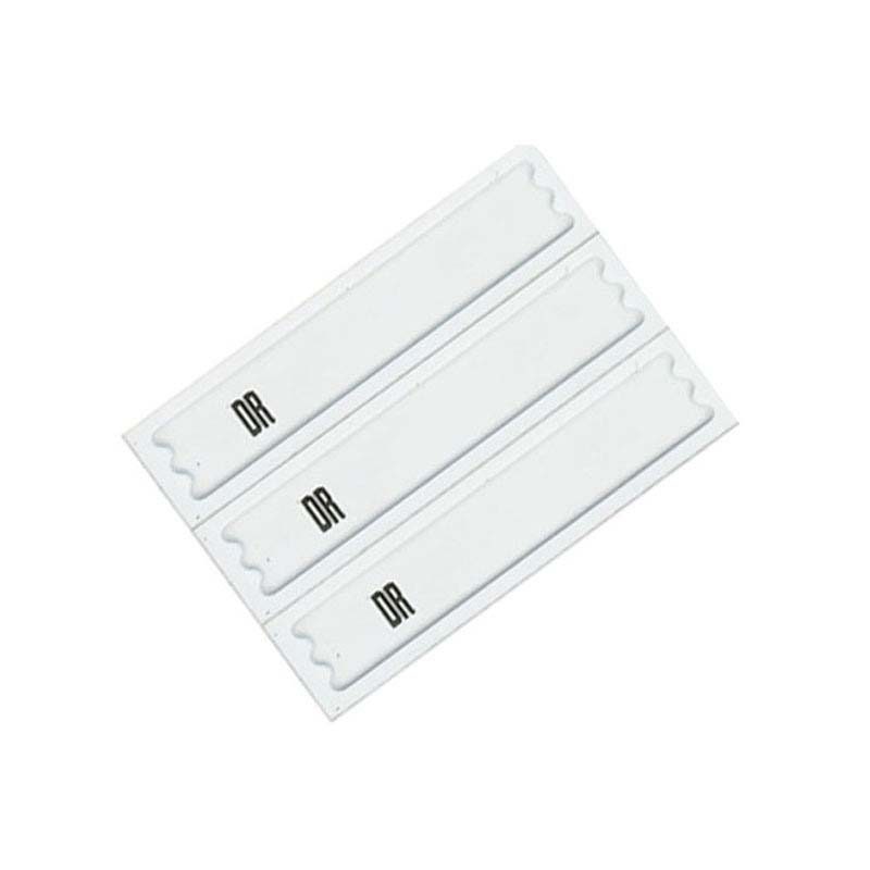 Jual 5000pcslot EAS AM soft label 58KHZ adhesive label for shoplifting ...