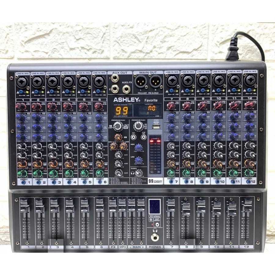 Jual Mixer Analog Ashley FAVORITE 12 / FAVORITE12 - 12 channel | Shopee ...