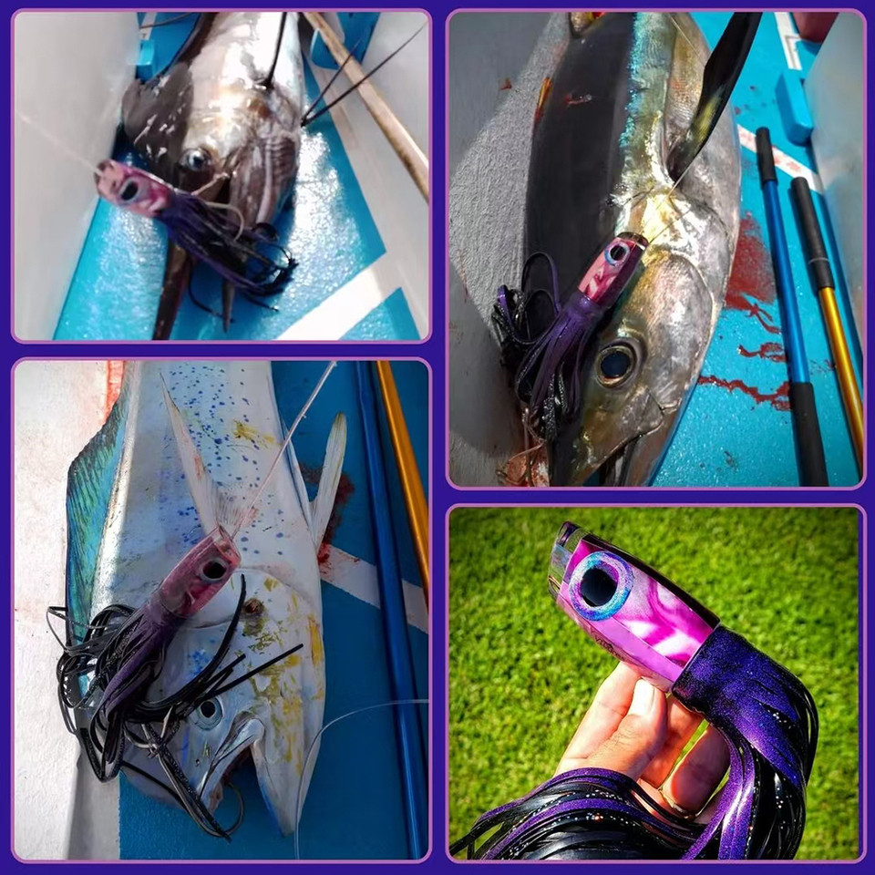 Jual Offshore Trolling Lures 32.5cm 272g Big Game Fishing Tuna Wahoo ...