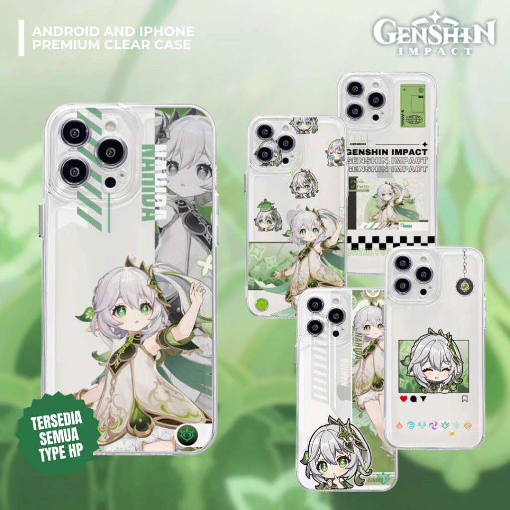 Jual CASE PREMIUM GENSHIN IMPACT CHARACTER NAHIDA CHIBI HIGH QUALITY ...