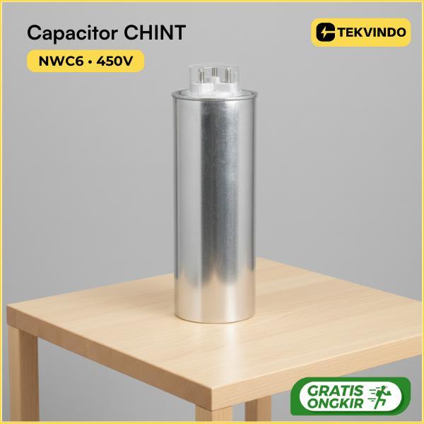 Jual Capacitor Bank Chint NWC6 5–40kVAR 450V Dry Kapasitor Power Factor ...
