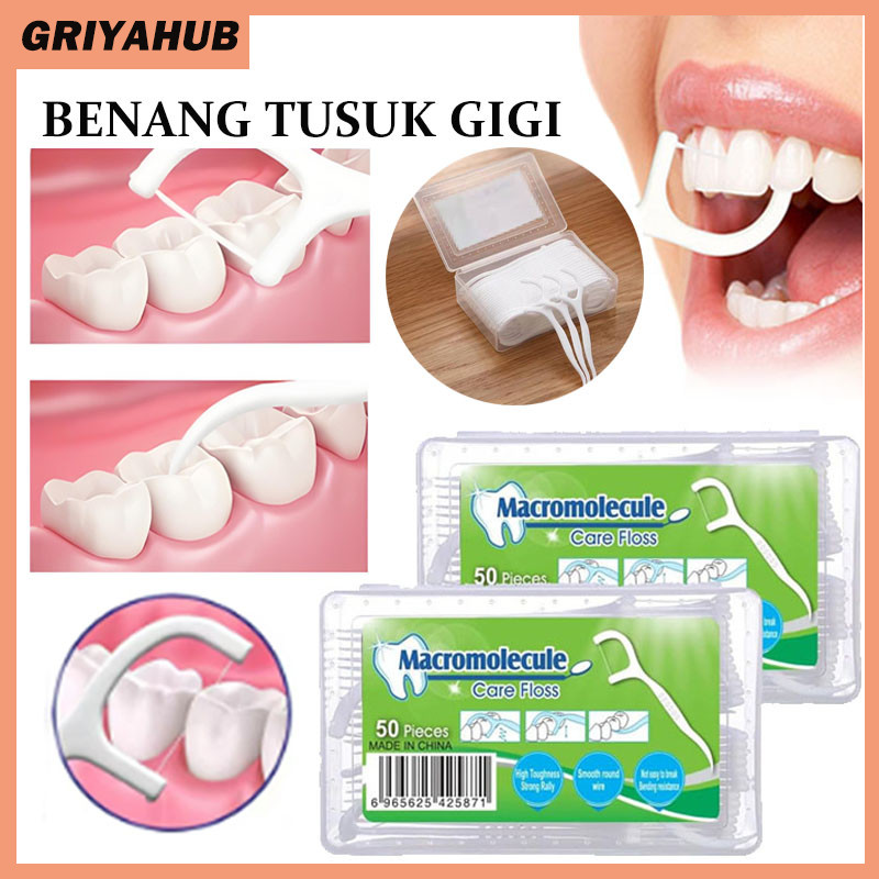 Jual 3 BOX Benang Busur Tusuk Gigi Macromolecul Carea/Disposable Dental ...