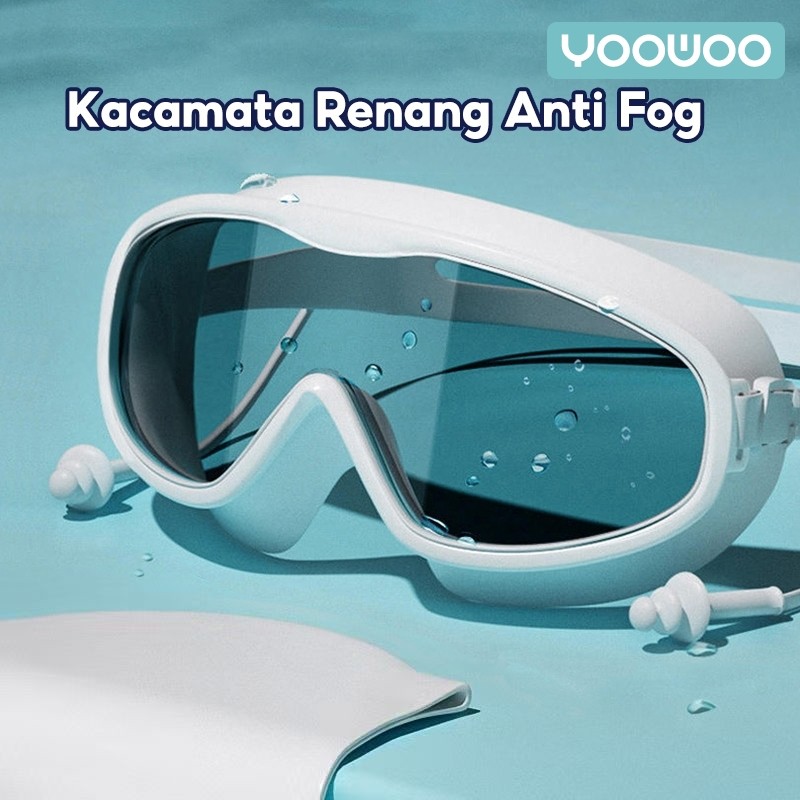 Jual YooWoo Kacamata Renang Dewasa / Kacamata Renang Anti Kabut ...