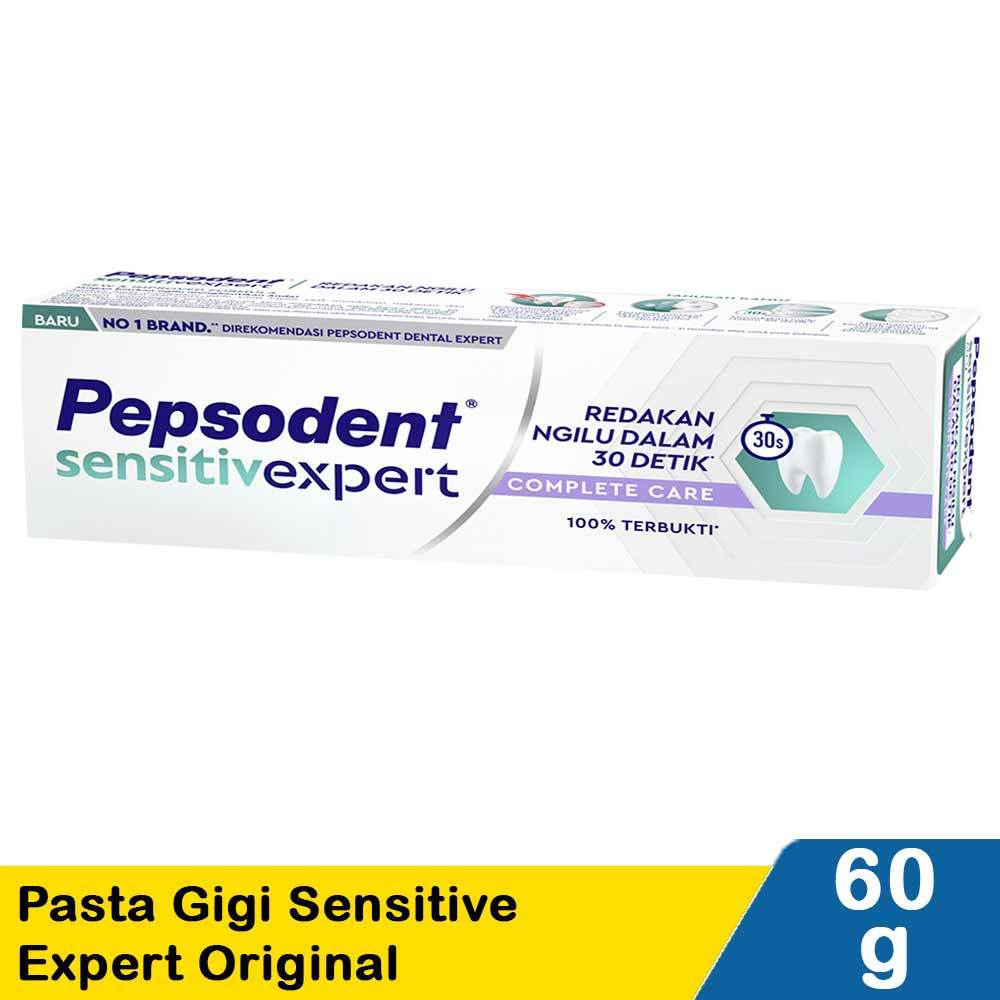 Jual PEPSODENT PASTA GIGI SENSITIVE EXPERT ORIGINAL 60g | Shopee Indonesia