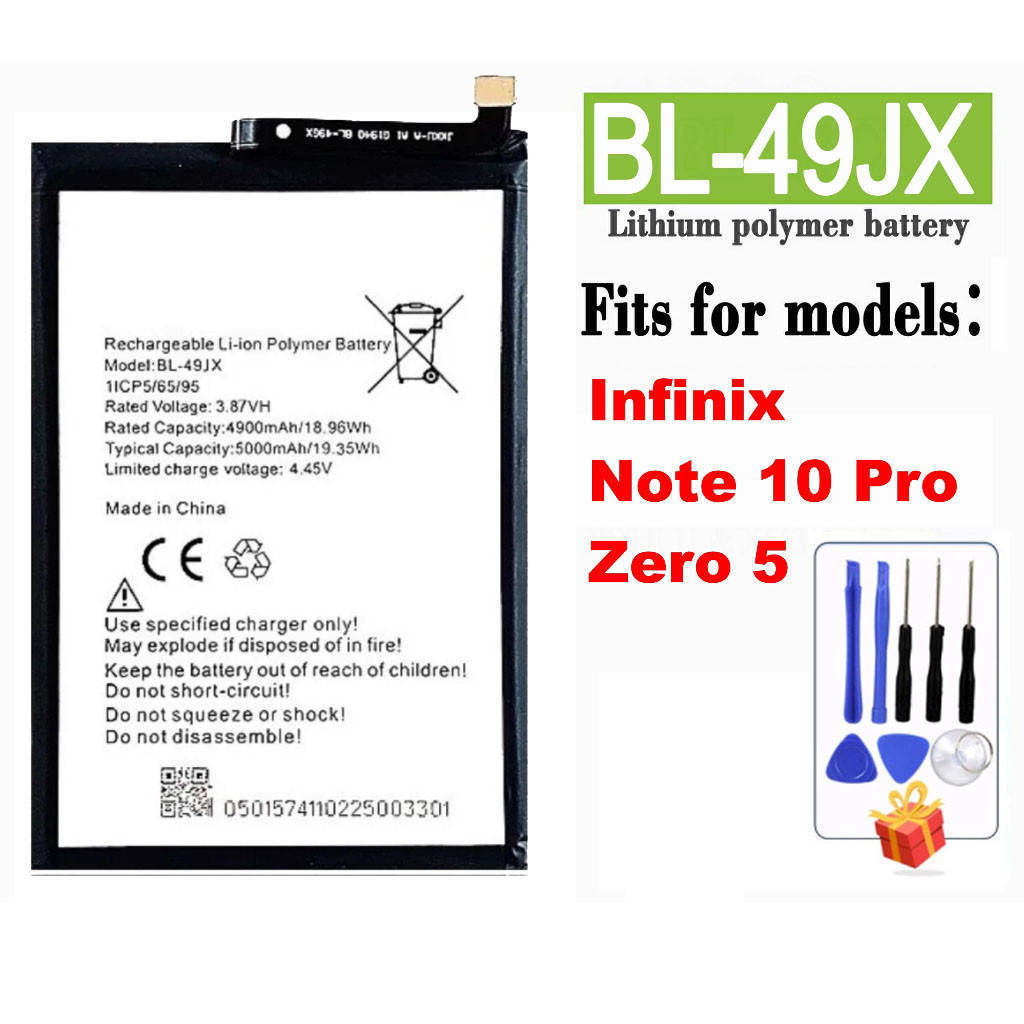 Jual BL-49JX BATERAI BATRAI Untuk INFINIX HOT 30 X6831 / HOT 40 PRO ...