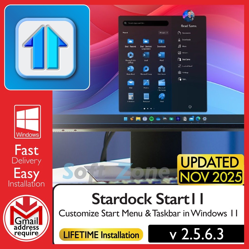 Jual Stardock Start11 v2.5.6.3 - Customize Start Menu & Taskbar in ...