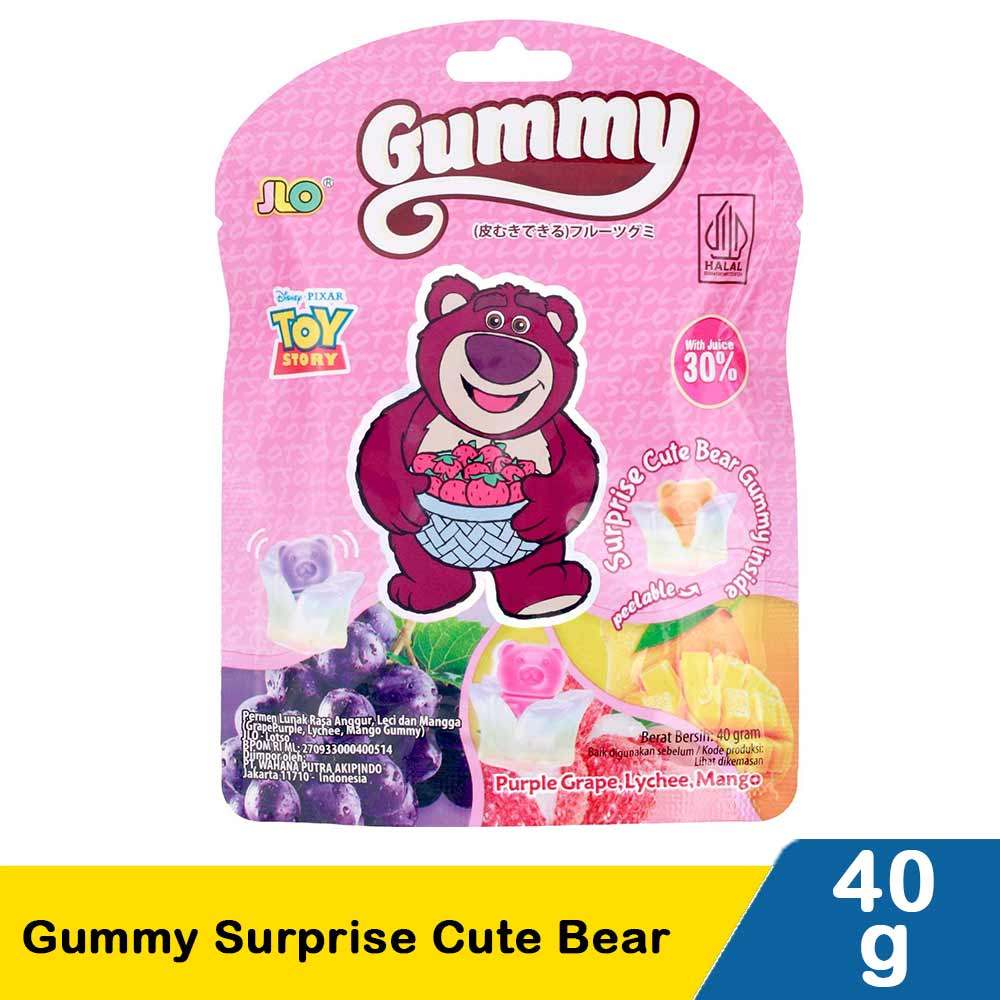 Jual JLO GUMMY SURPRISE CUTE BEAR 40g | Shopee Indonesia