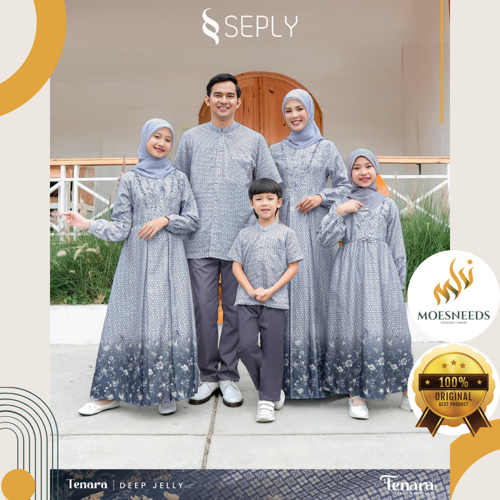 Jual Seply Sarimbit Keluarga 2026 Tenara Deep Jelly | Shopee Indonesia