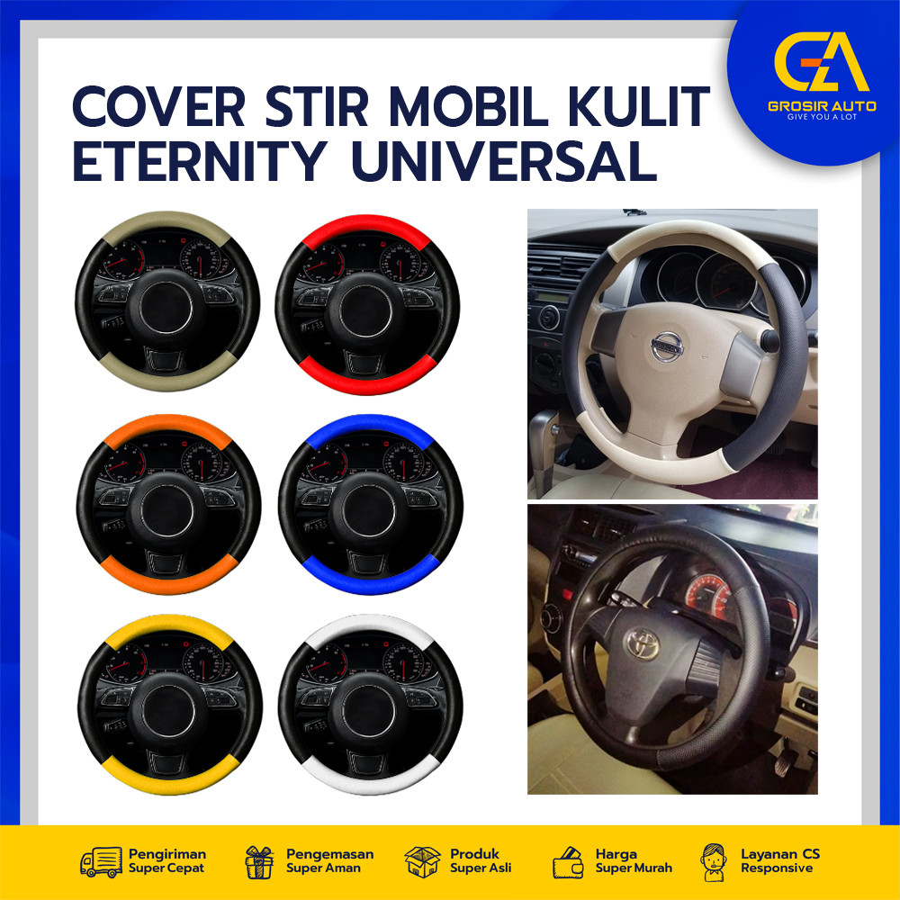 Jual GrosirAuto Cover Stir Sarung Setir Mobil MAZDA 2, Mazda CX3, Mazda ...