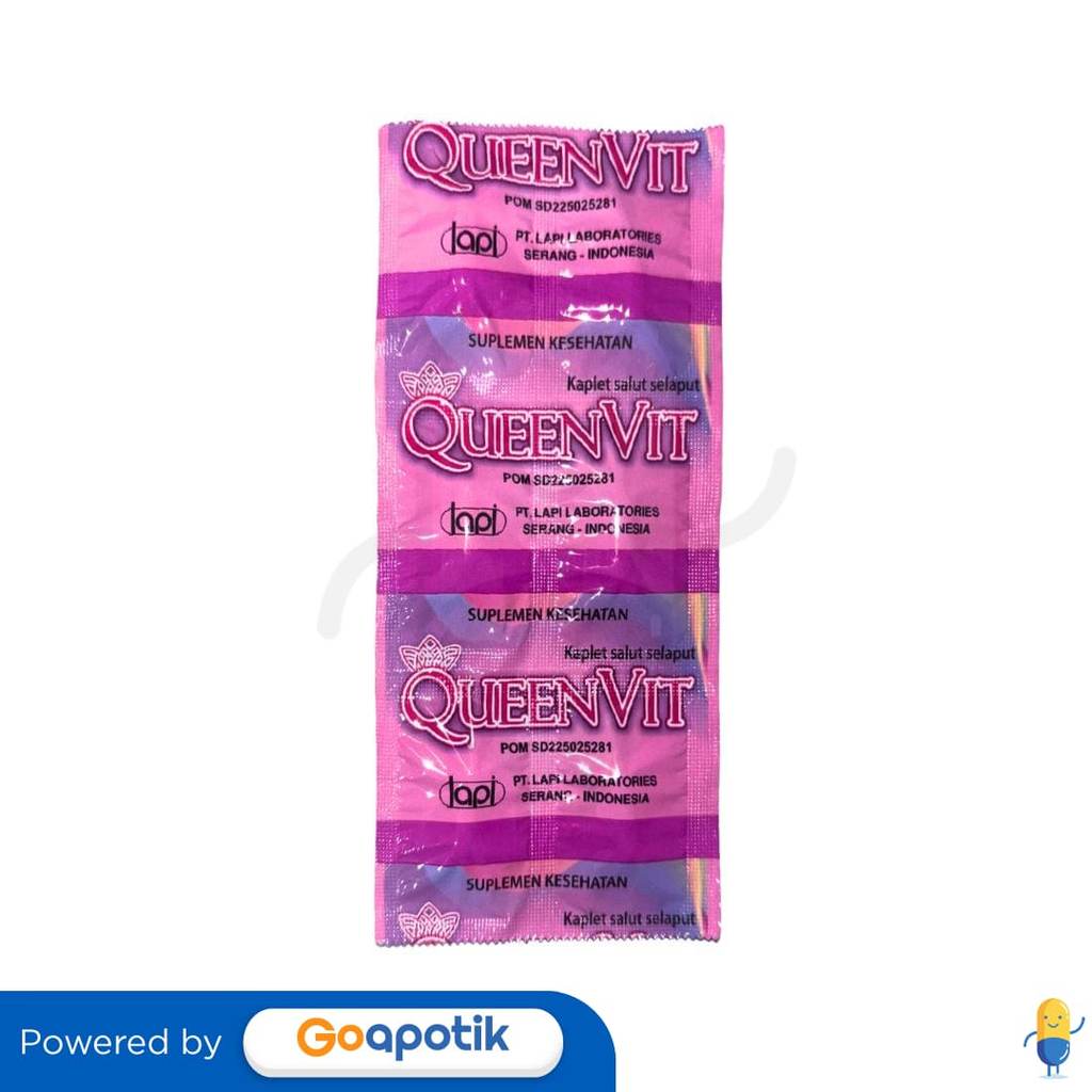 Jual Queenvit Strip Isi 6 Kaplet | Shopee Indonesia