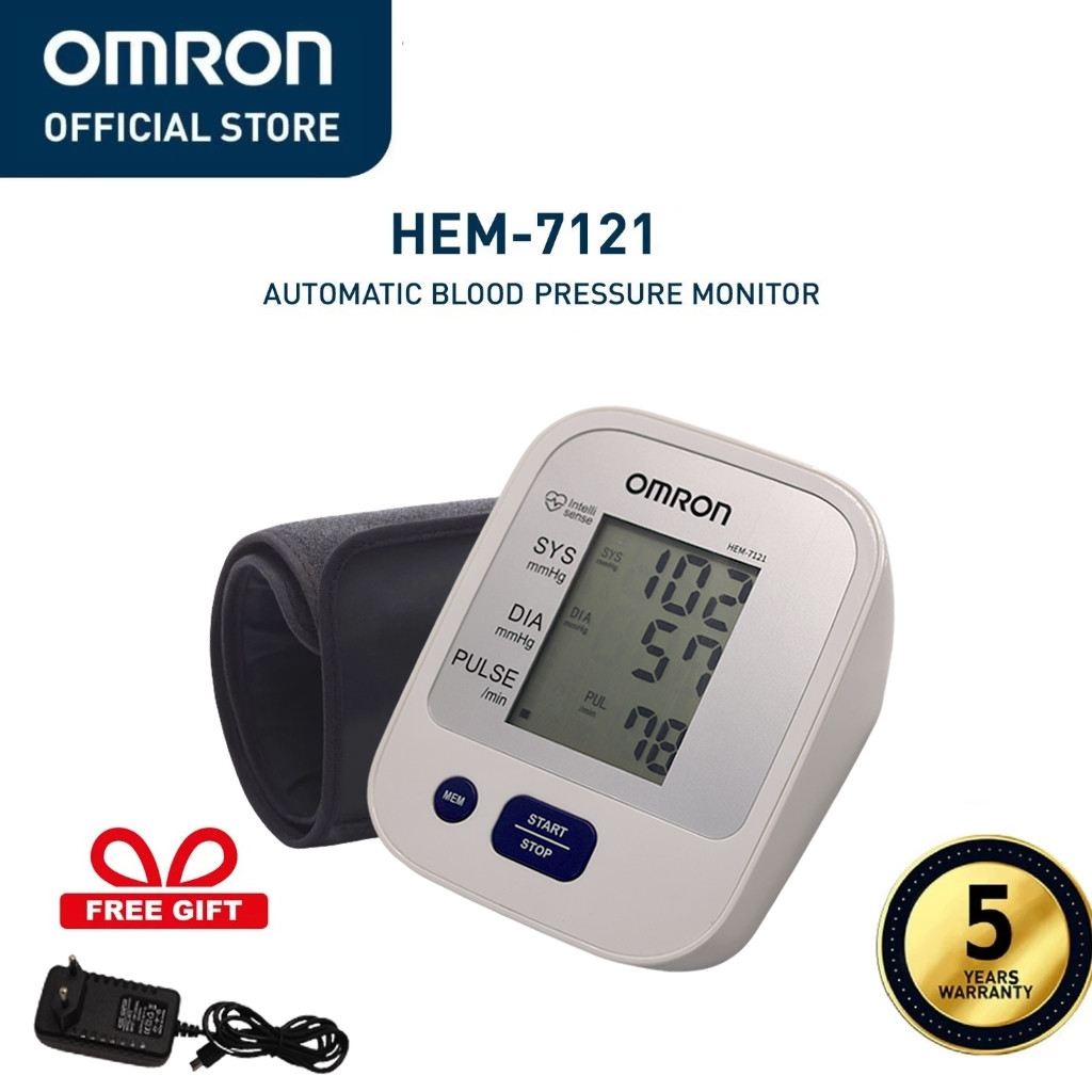 Jual OMRON - Tensimeter Digital HEM 7121 | Tensi Pengukur Tekanan Darah ...