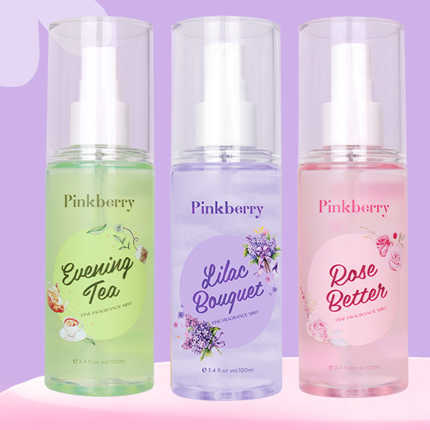 Jual PINKBERRY Hair & Body Mist 100 ml - Fine Fragrance Mist | Shopee ...