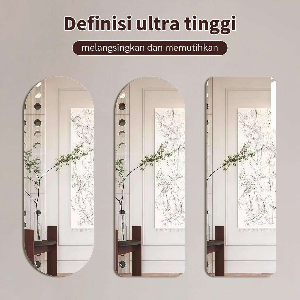 Jual Weishi - CERMIN Akrilik Aesthetik Fullbody Anti Pecah Minimalis ...