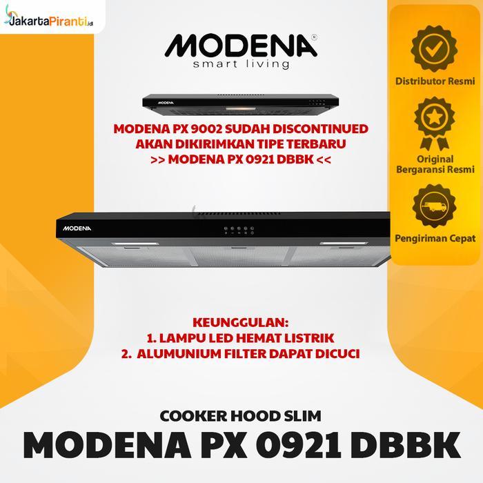 Jual Cooker Hood Modena PX 9002 - Slim Hood Modena - PX 0921 DBBK ...