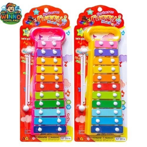 Jual Mainan Musik Anak Xylophone ST2514 | Alat Musik Pukul | Bahan ...