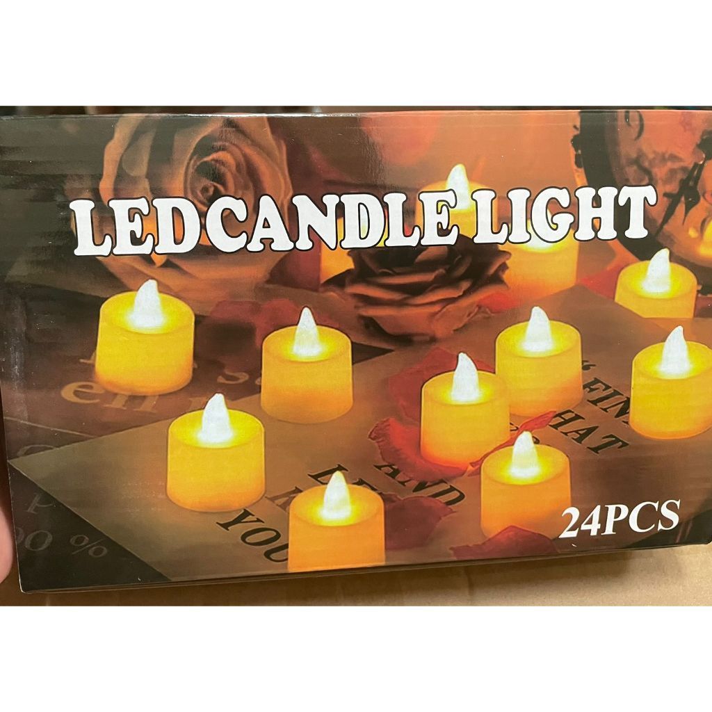 Jual [TOM] LILIN LED KUNING KECIL NATAL / LILIN ELEKTRIK CANDLE HIASAN ...