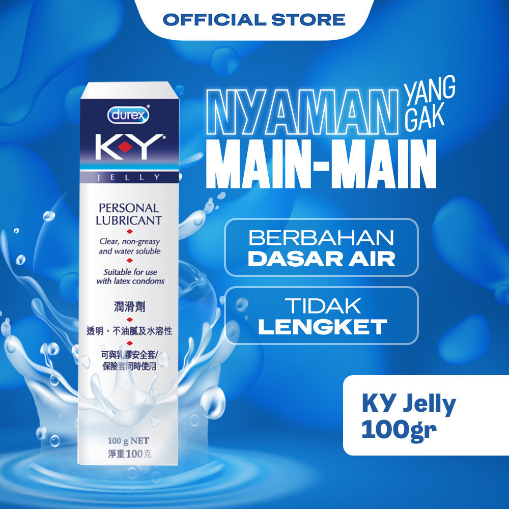 Jual PRIVASI AMAN!! Durex Lube KY Jelly Personal Lubricant 100g ...
