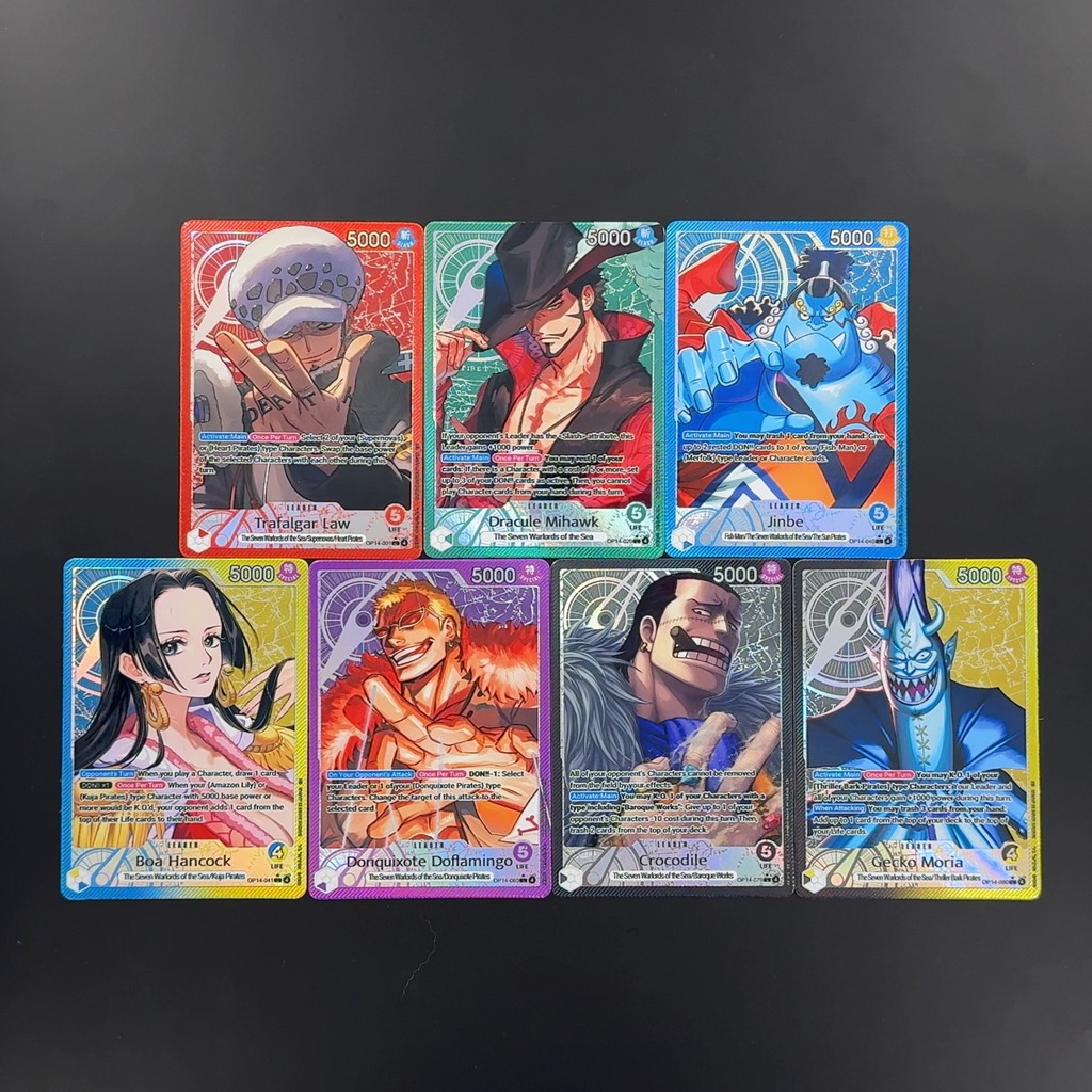 Jual One Piece TCG OPCG English Leader card OP14 Leader Card Set Boa ...