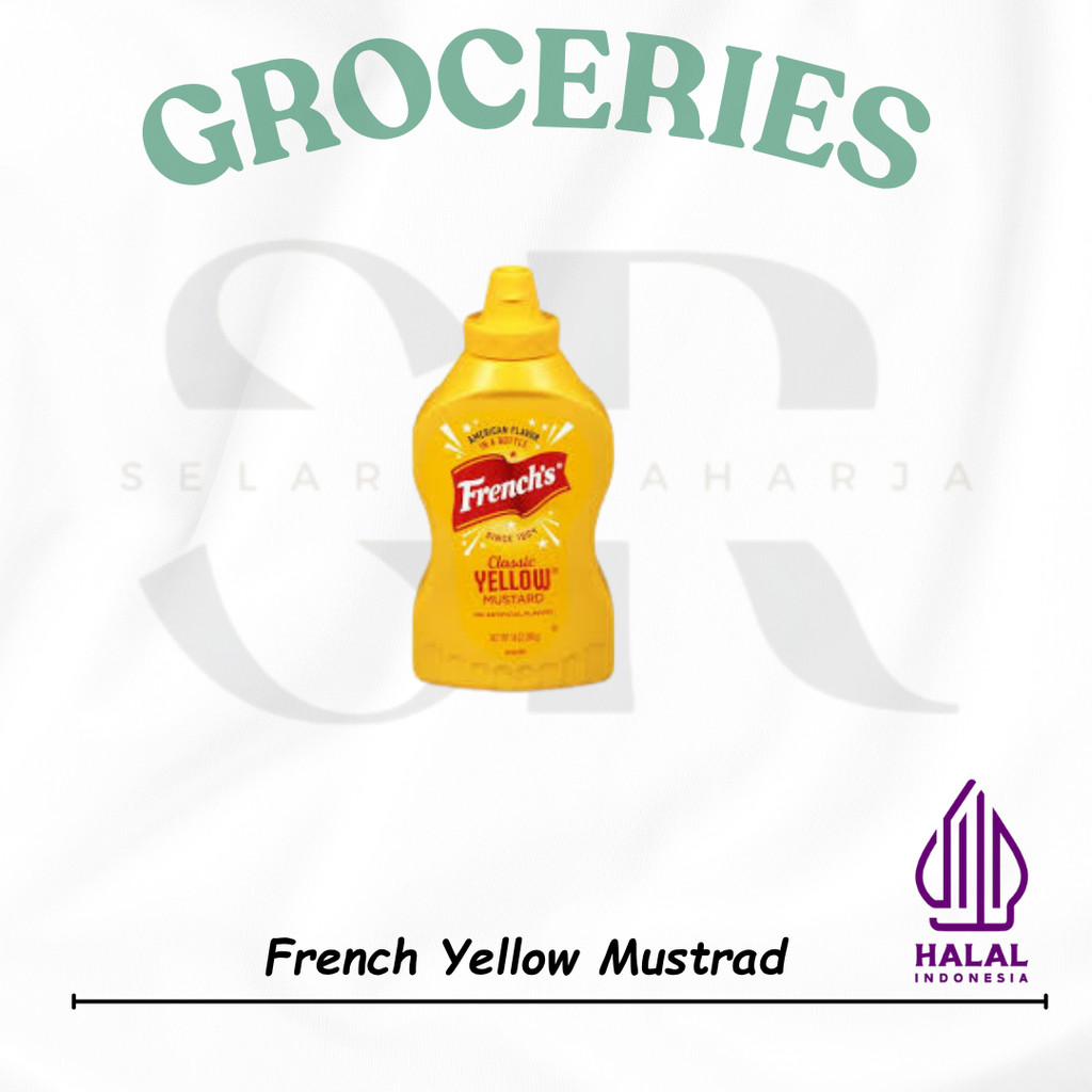 Jual French's Classic Mustard Saus Mustard 226-396 gram Tangerang ...