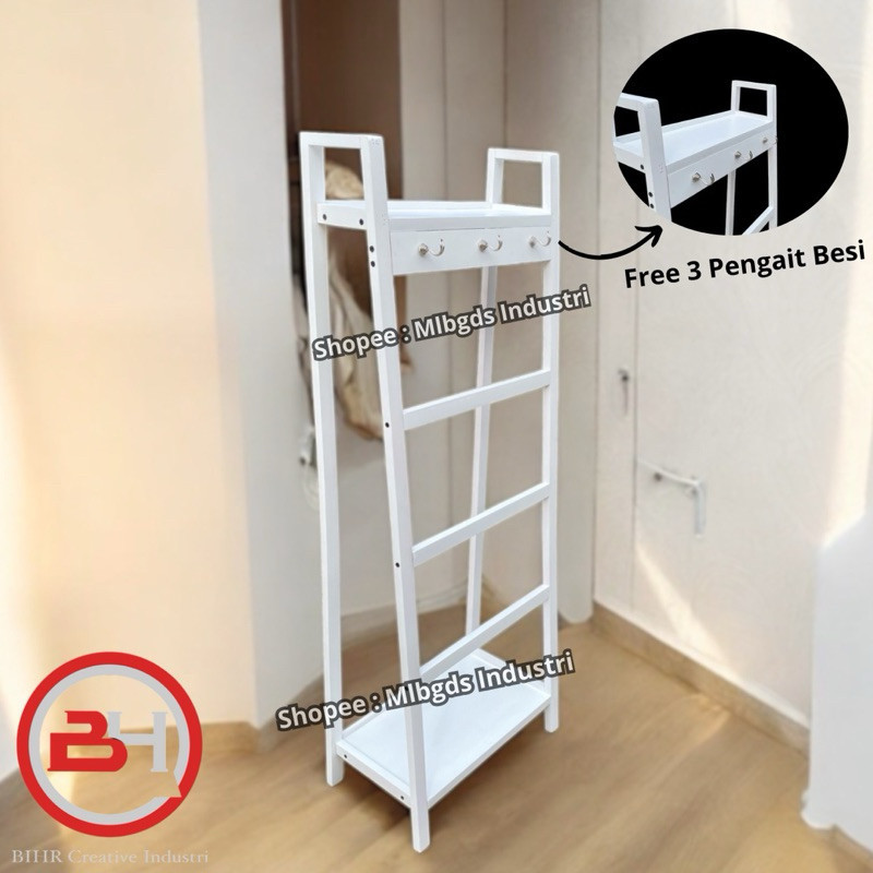 Jual Rak Mukena Minimalis Finishing Cat- Tempat Mukena dan Sajadah ...
