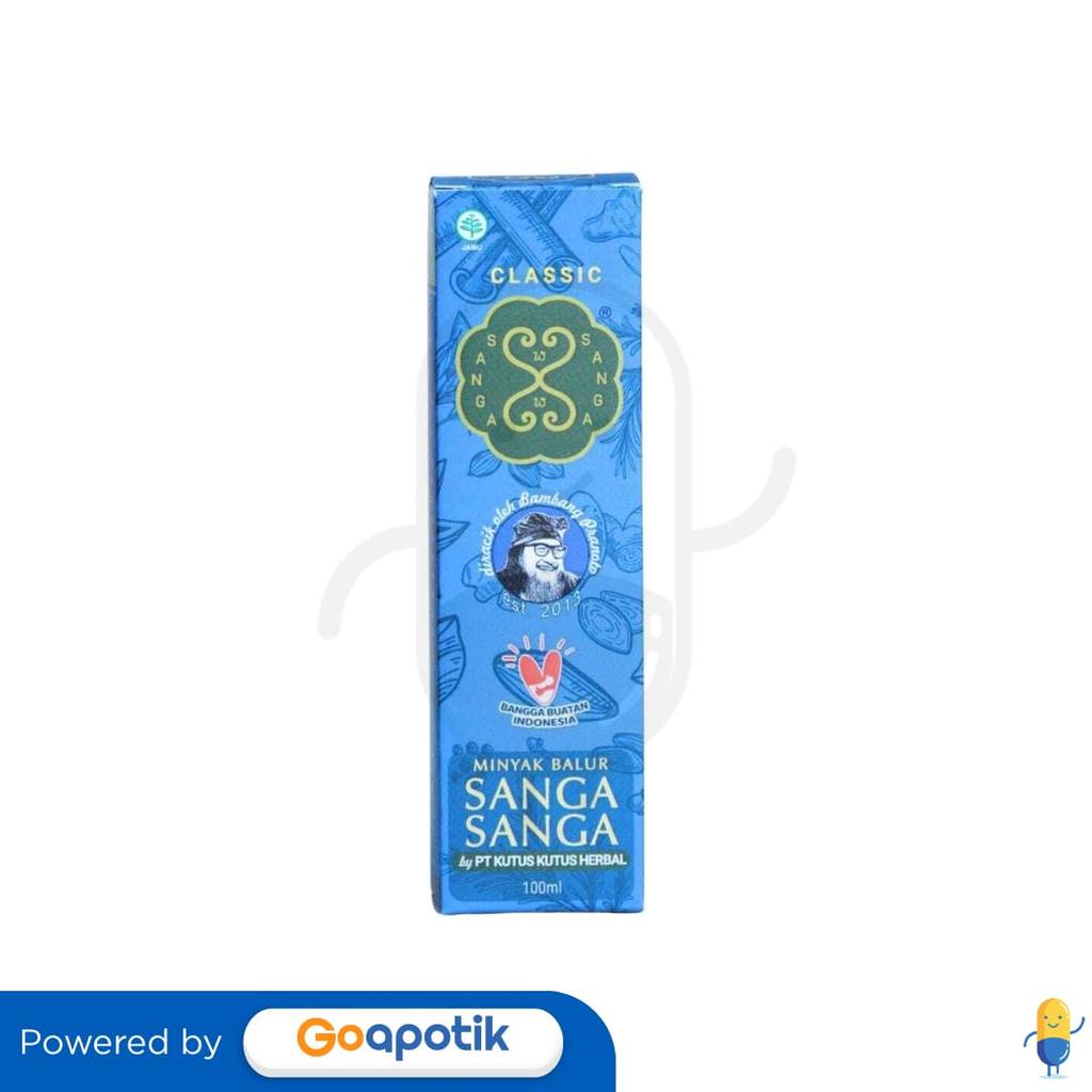 Jual Sanga Sanga Minyak Balur Classic 100 Ml Botol | Shopee Indonesia