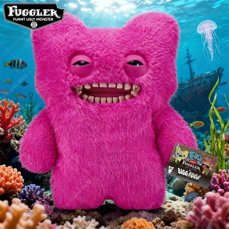 Jual Original Fuggler Funny Ugly Teeth Monster Plush Toys Pillow Kawaii ...