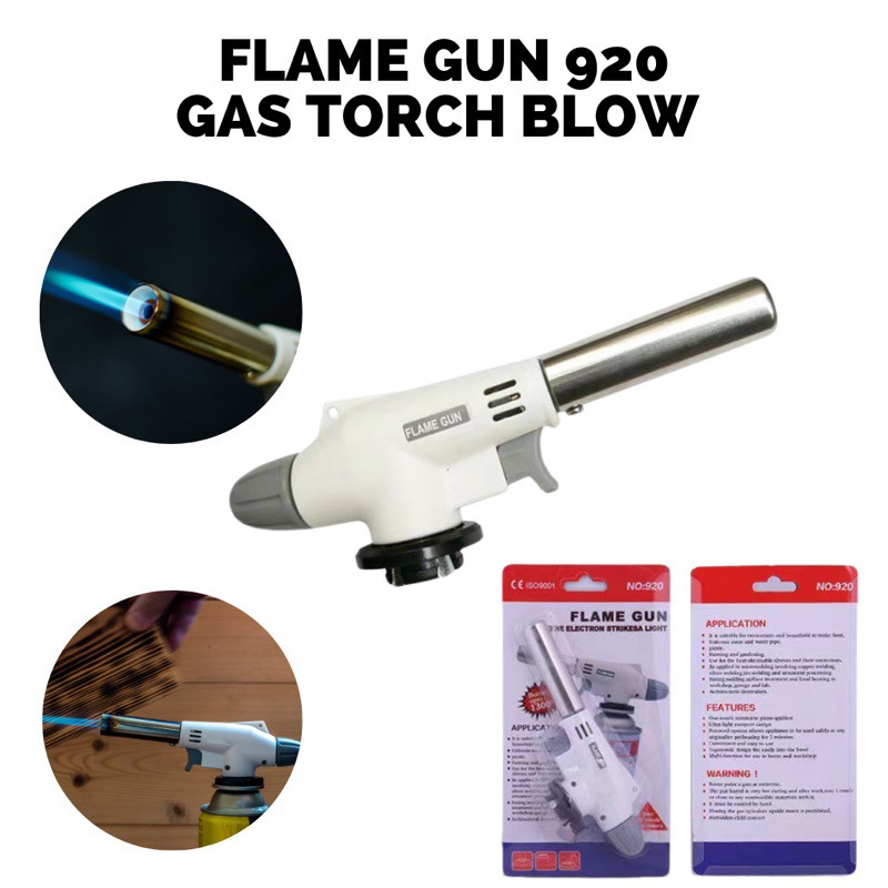 Jual Gas Torch Flame Gun STEELE FG920 - Kepala Torch Butane Api Biru ...