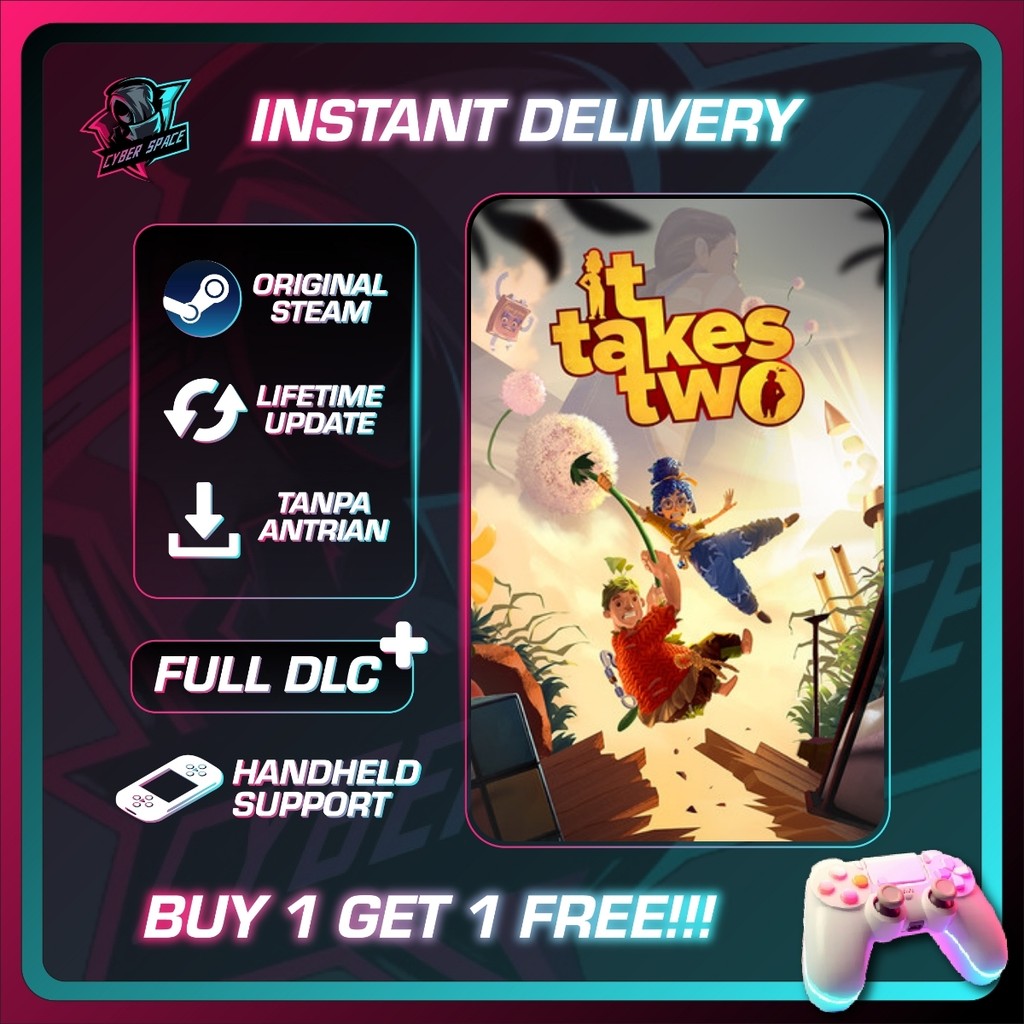 Jual [BONUS 1 GAME] It Takes Two PC Original / Main Akun Sendiri ...