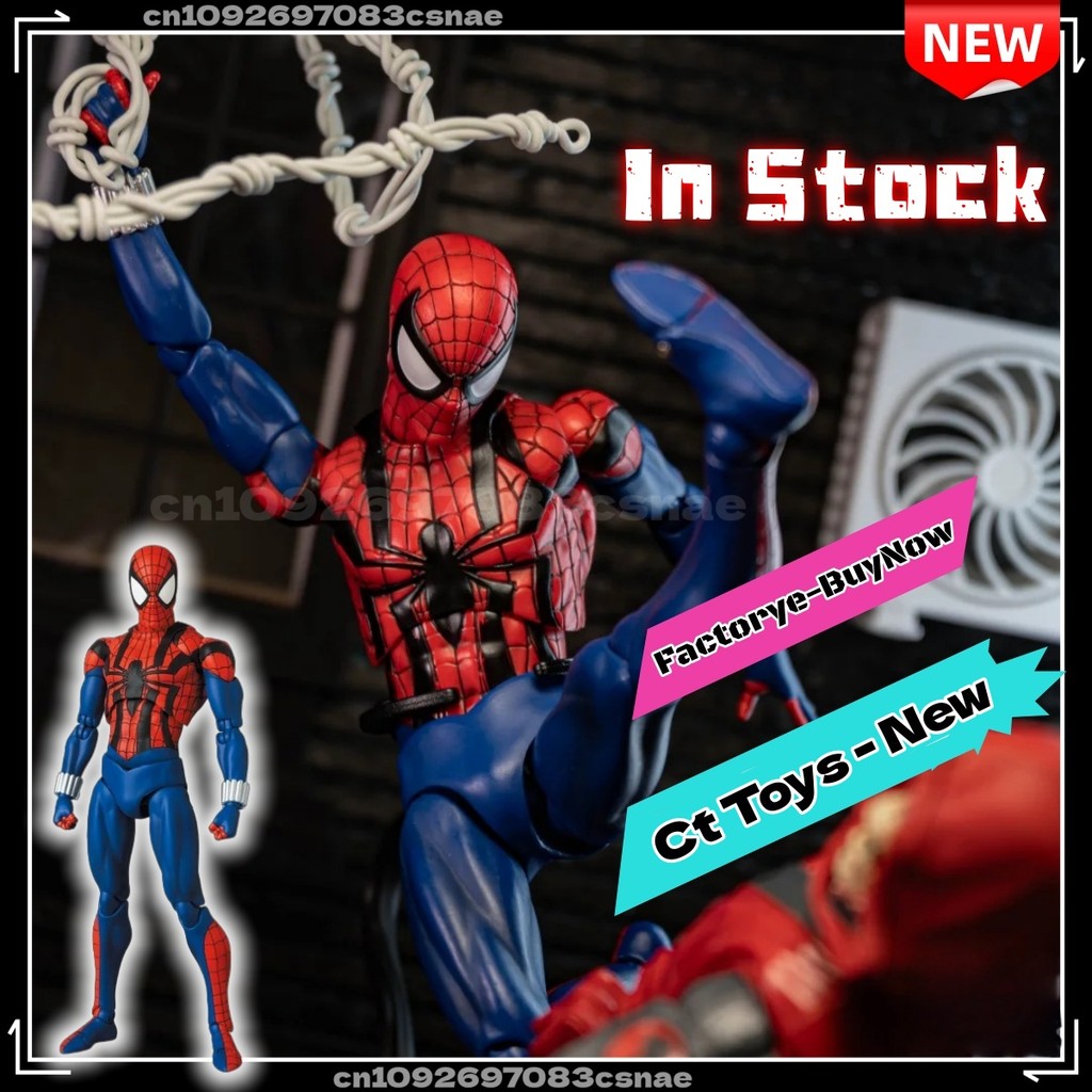Jual In Stock Ct Toys Spiderman Mafex 143 Ben Reilly Comic Ver The ...