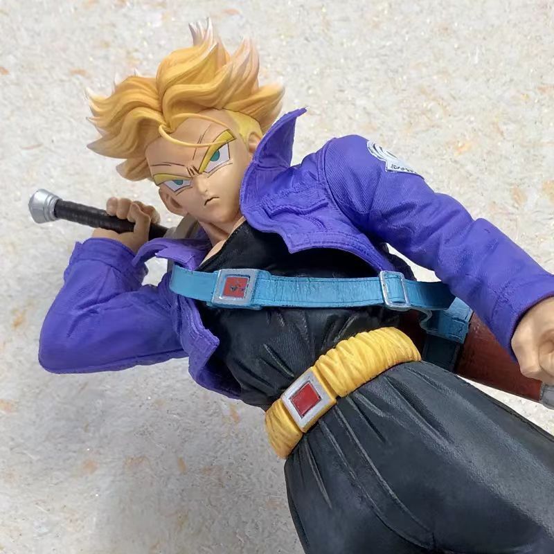 Jual 23cm Anime Dragon Ball Z Trunks Super Saiyan Action Model PVC ...