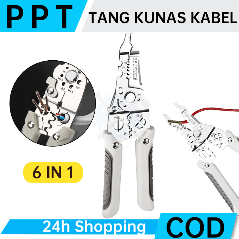 Jual PPT Tang Multifungsi Tang Jepit Tang Kupas Kabel Tang Potong Tang ...