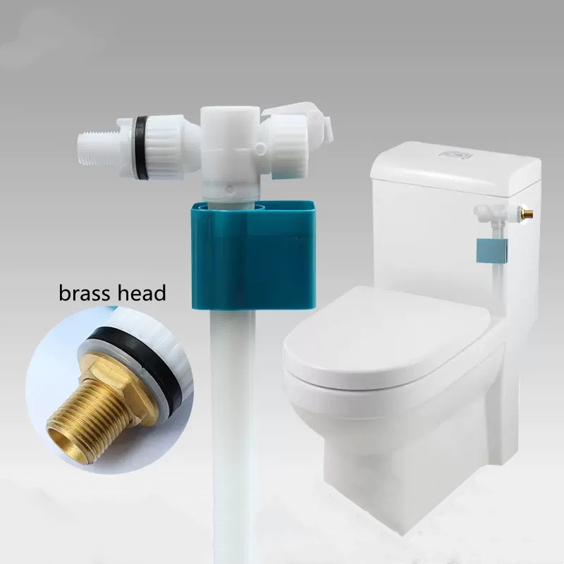 Jual Side inlet Valve toilet water tank fill valve float bowl Bathroom ...