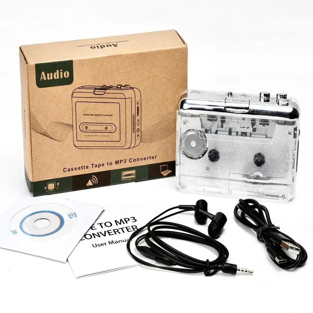 Jual Retro Cassette Player Portable Tape Recorder To Mp3 Full ...