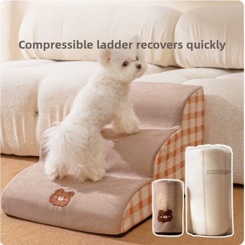 Jual Dog Sofa Stairs Up and Down Bed Non-slip Ladder Small And Elderly ...