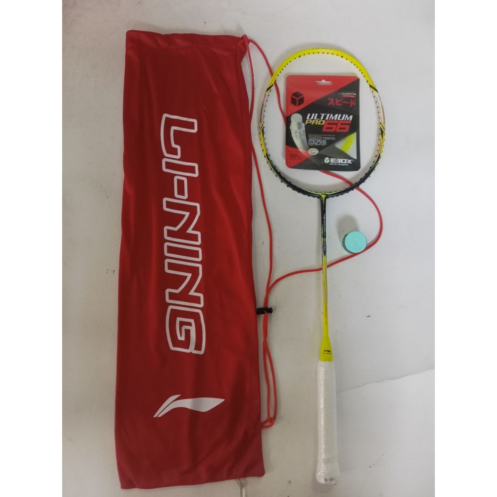Jual Raket Badminton Li Ning Aeronaut 9000 { Super Premium 30Lbs ...