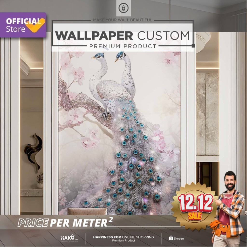 Jual Wallpaper Dinding Custom | Wallpaper Dinding Ruang Tamu ...
