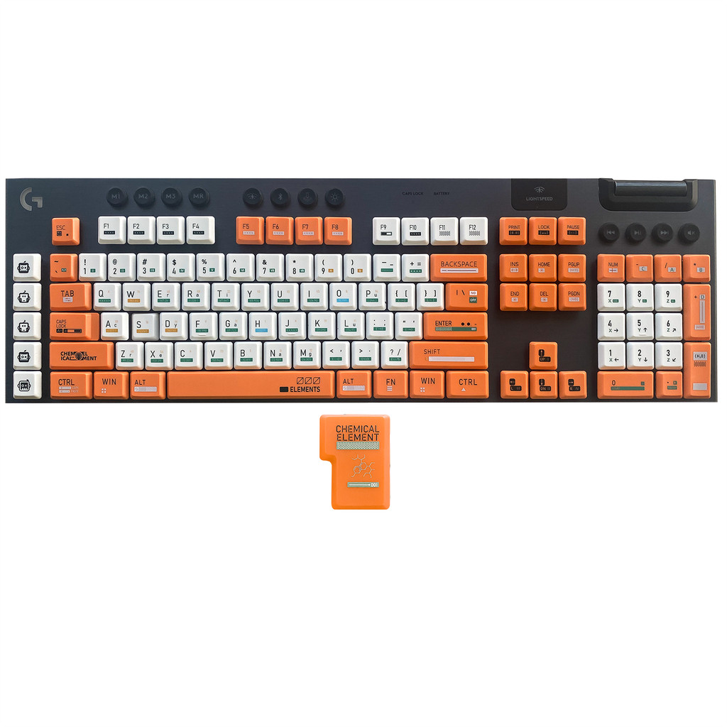 Jual Dazzling Upgrade! G915 Dual-color Keycaps, PBT DIY Keycaps for ...