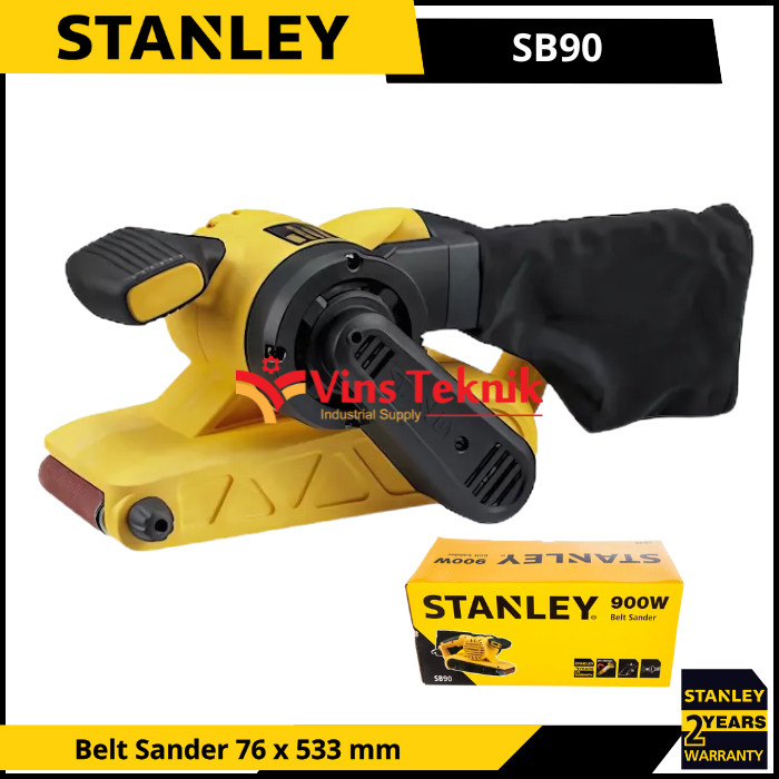 Jual STANLEY SB90 Mesin Amplas Sabuk Belt Sander 76x533mm 900Watt SB 90 ...
