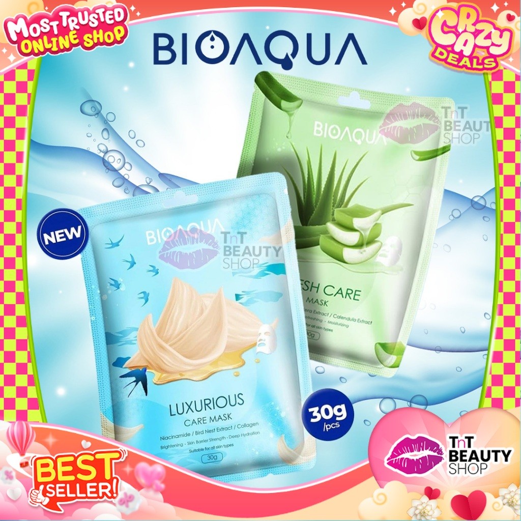 Jual BIO AQUA Botanical Rich Series Sheetmask 30g Luxurious Care Fresh ...