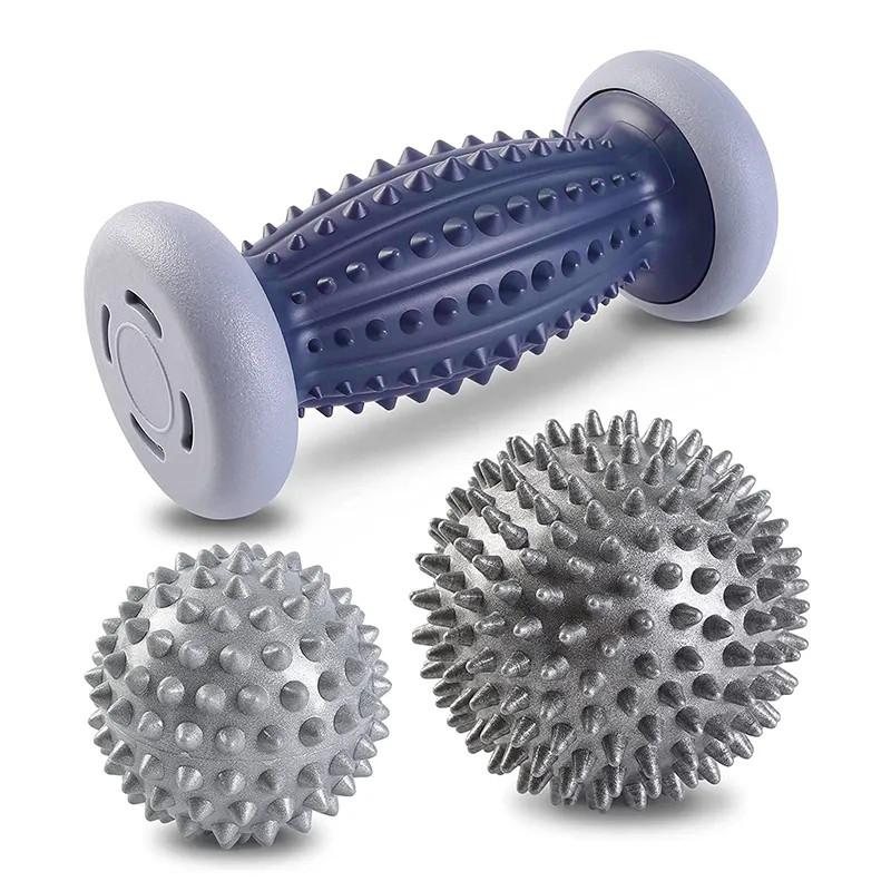 Jual Foot Massage Roller Heel Spur Hedgehog Ball Plantar Fasciitis ...