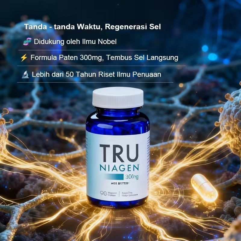 Jual TRU NIAGEN 300 Mg Age Better NAD Cell Repair Nicotinamide Riboside ...
