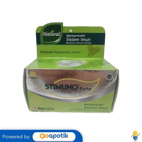 Jual Stimuno Forte Box 30 Kapsul / Imun Tubuh | Shopee Indonesia