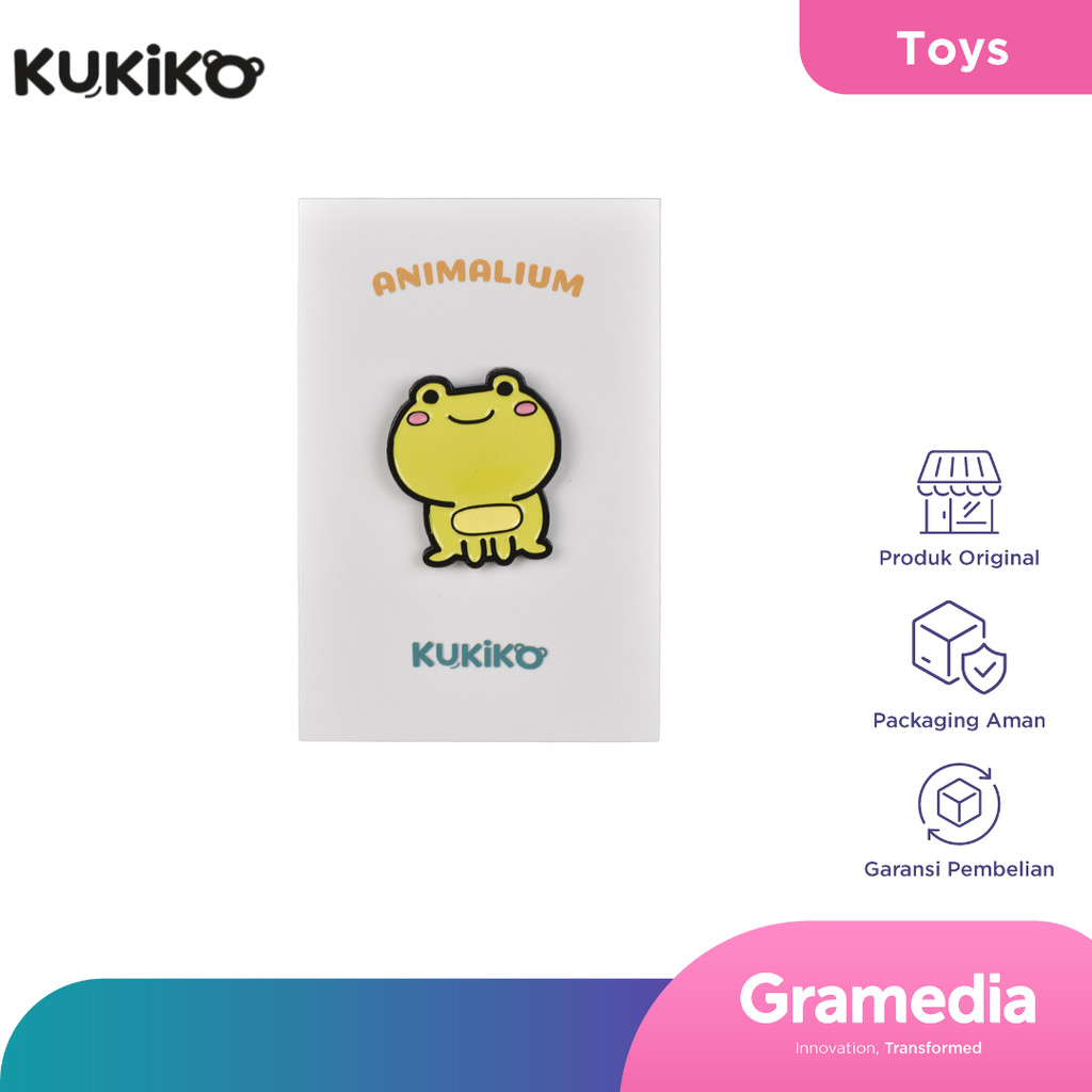 Jual Kukiko Pin Animalium Frog | Shopee Indonesia