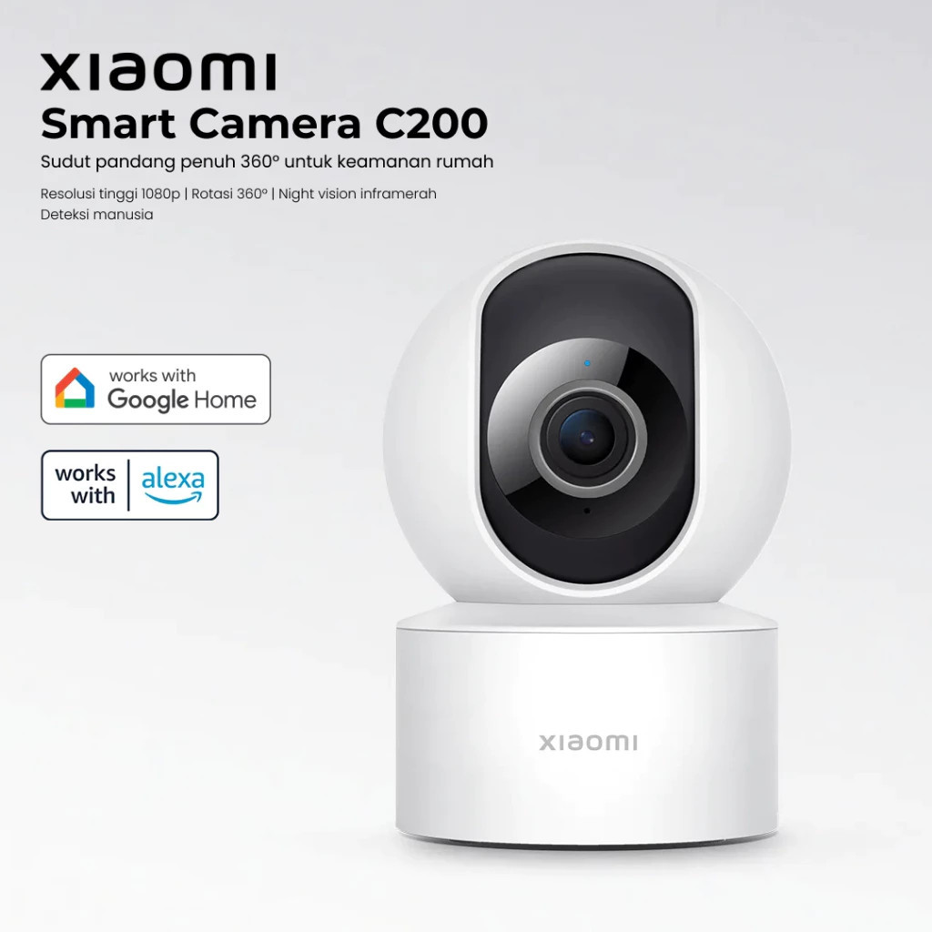 Jual Xiaomi Smart Camera C200 CCTV Indoor 1080p Night Vision 360° Human ...